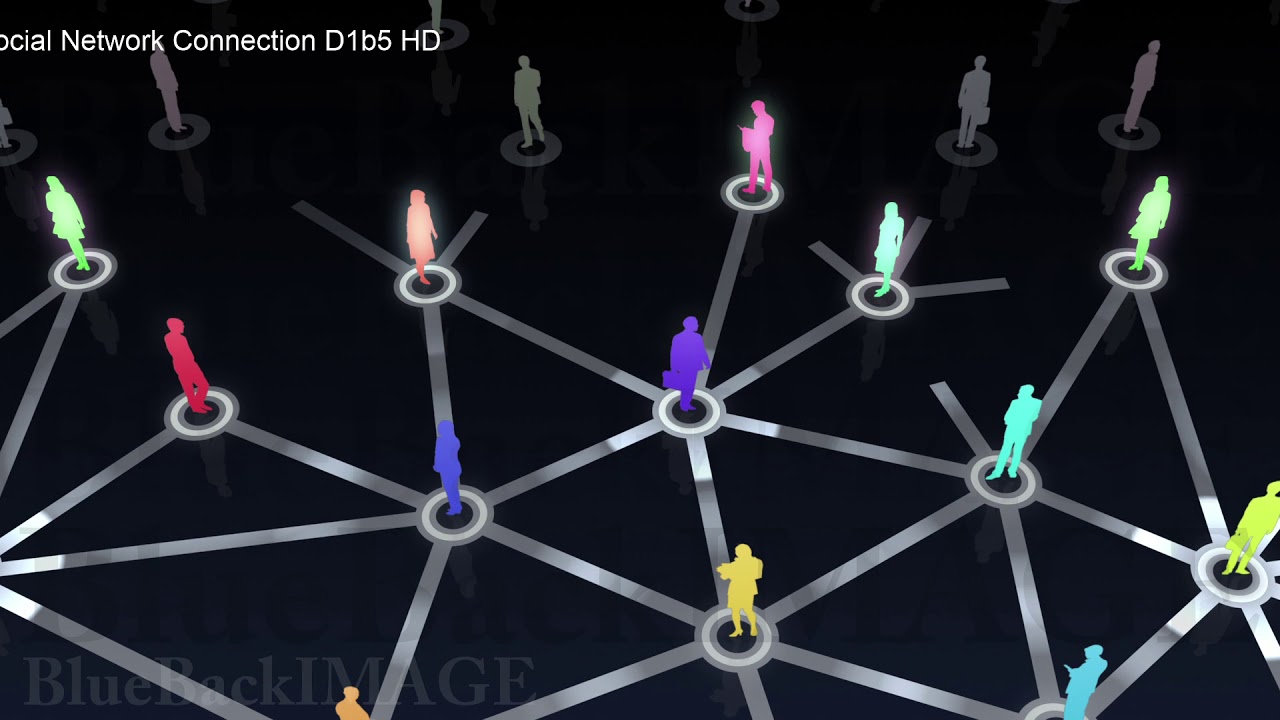 SNS social networking service business Social Network Connection D1b5 ...