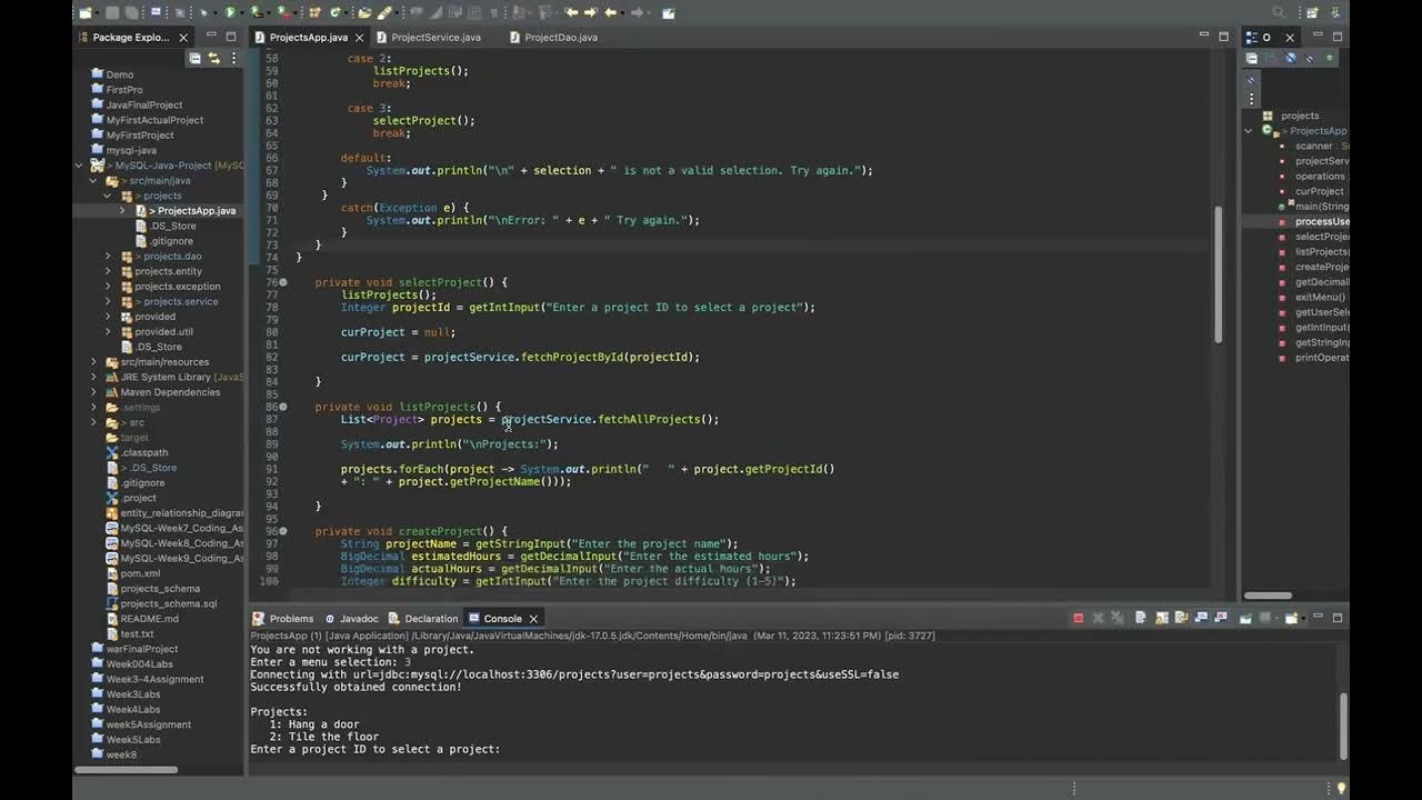 Promineo Tech Week 10 Assignment - YouTube
