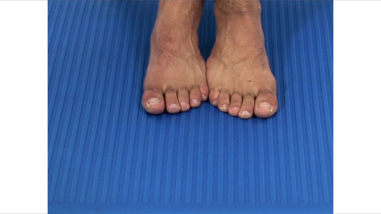 Ankle Eversion (double, isometric) - YouTube