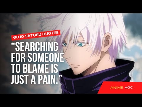 20 Powerful Jujutsu Kaisen Quotes By Gojo Satoru, Megumi And Sukuna ...