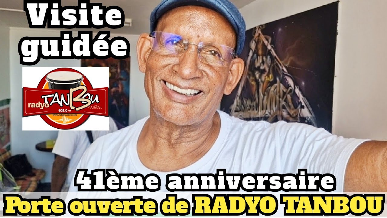 Visite guidée de RADYO TANBOU / Lors de la PORTE OUVERTE à l'occasion ...