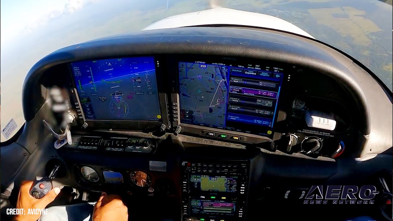 Aero-TV: Avidyne Discusses Certification Of Vantage 12 For Cirrus - YouTube