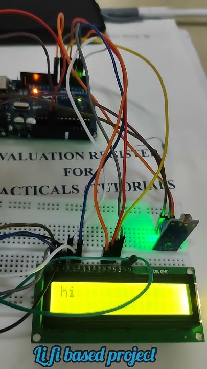 Arduino BASED MINI PROJECT.. LI FI PROJECT - YouTube