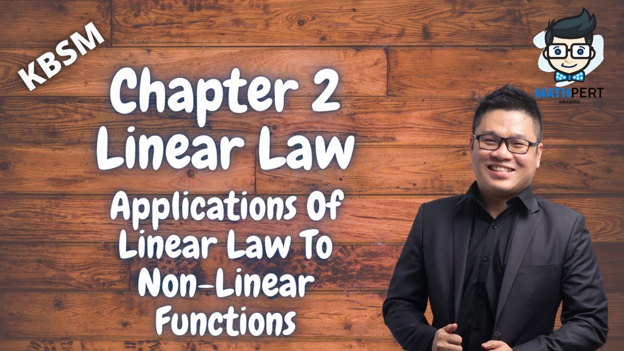 Add Math | Linear Law (Applications Of Linear Law To Non Linear ...