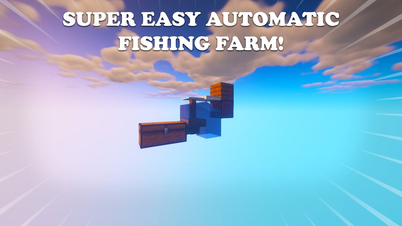 EASIEST Automatic AFK Fishing Farm For Minecraft 1.16.5! #Shorts - YouTube