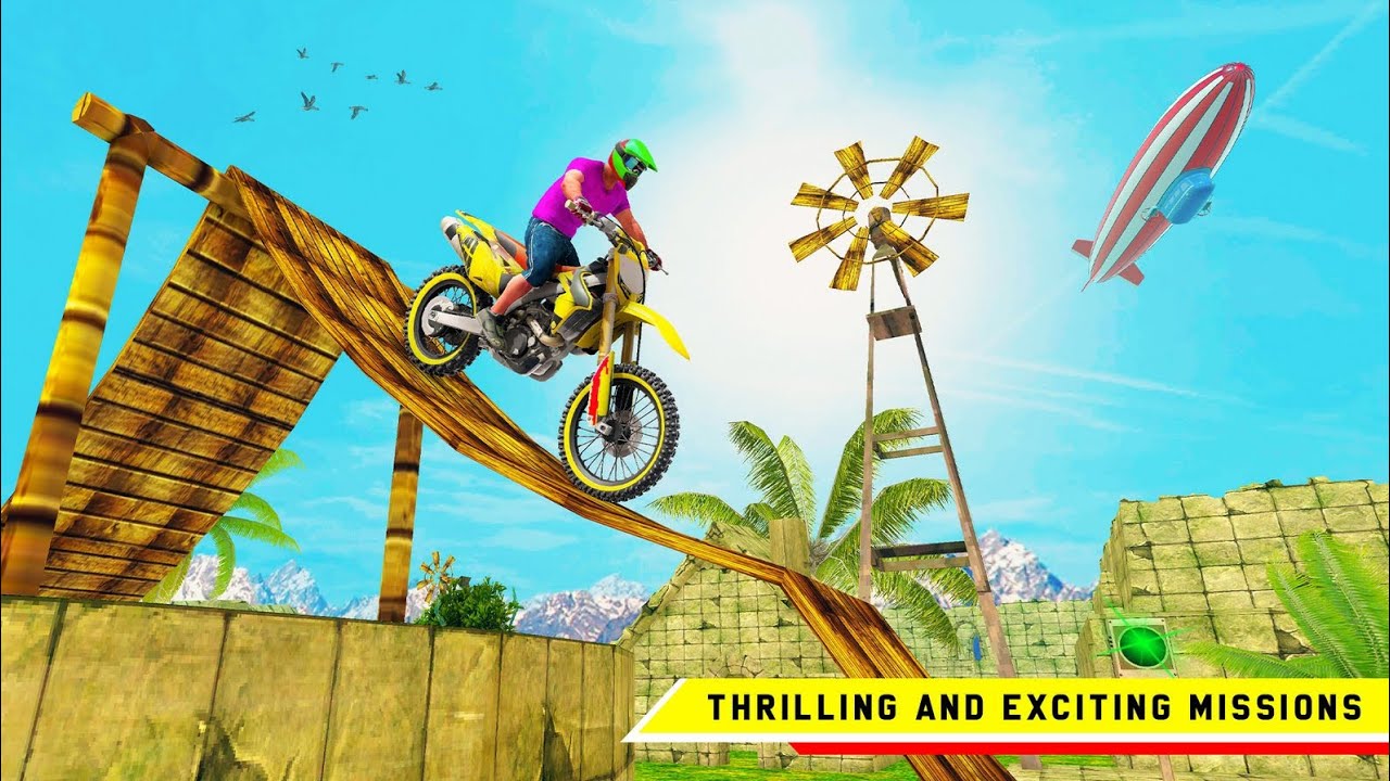 bike stunt tricks master # beam NG games🏍️🏍️ - YouTube