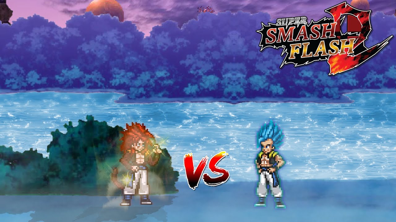SSF2 Mods: Gogeta vs Gogeta - YouTube