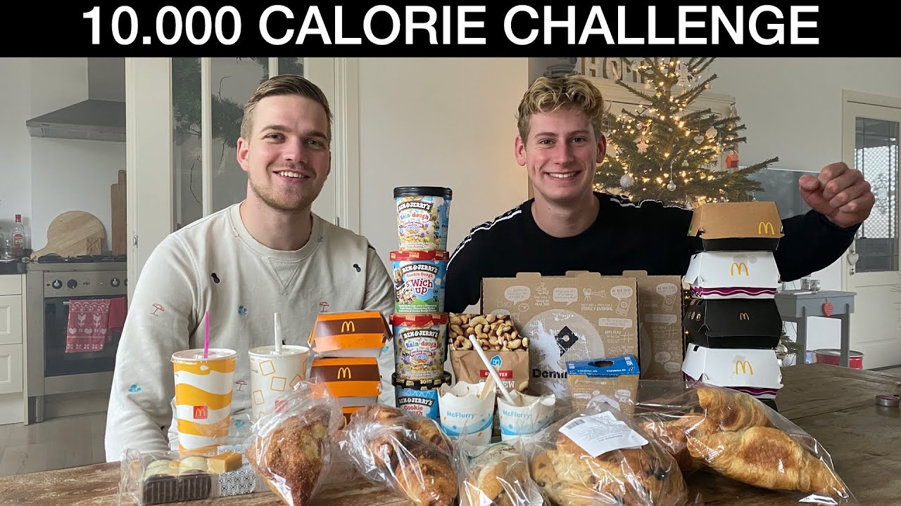 10.000 CALORIE CHALLENGE IN 24 UUR! (NEDERLANDS) - YouTube