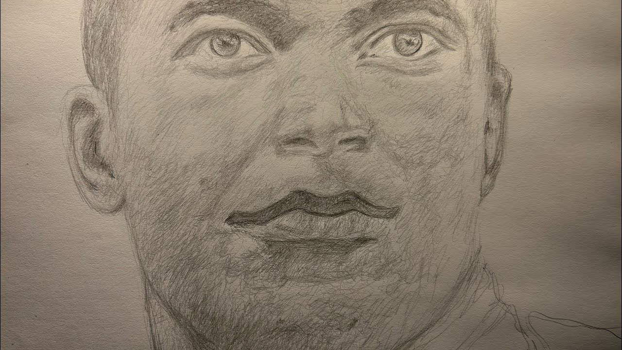 🇫🇷@ART BY EVANGELOS Pencil sketch portrait drawing of super star ...