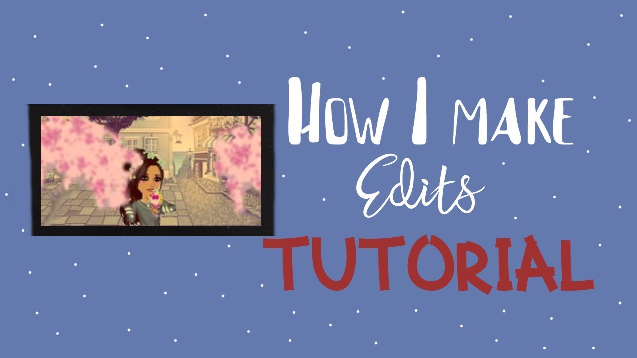 How I make edits ~ Tutorial - YouTube