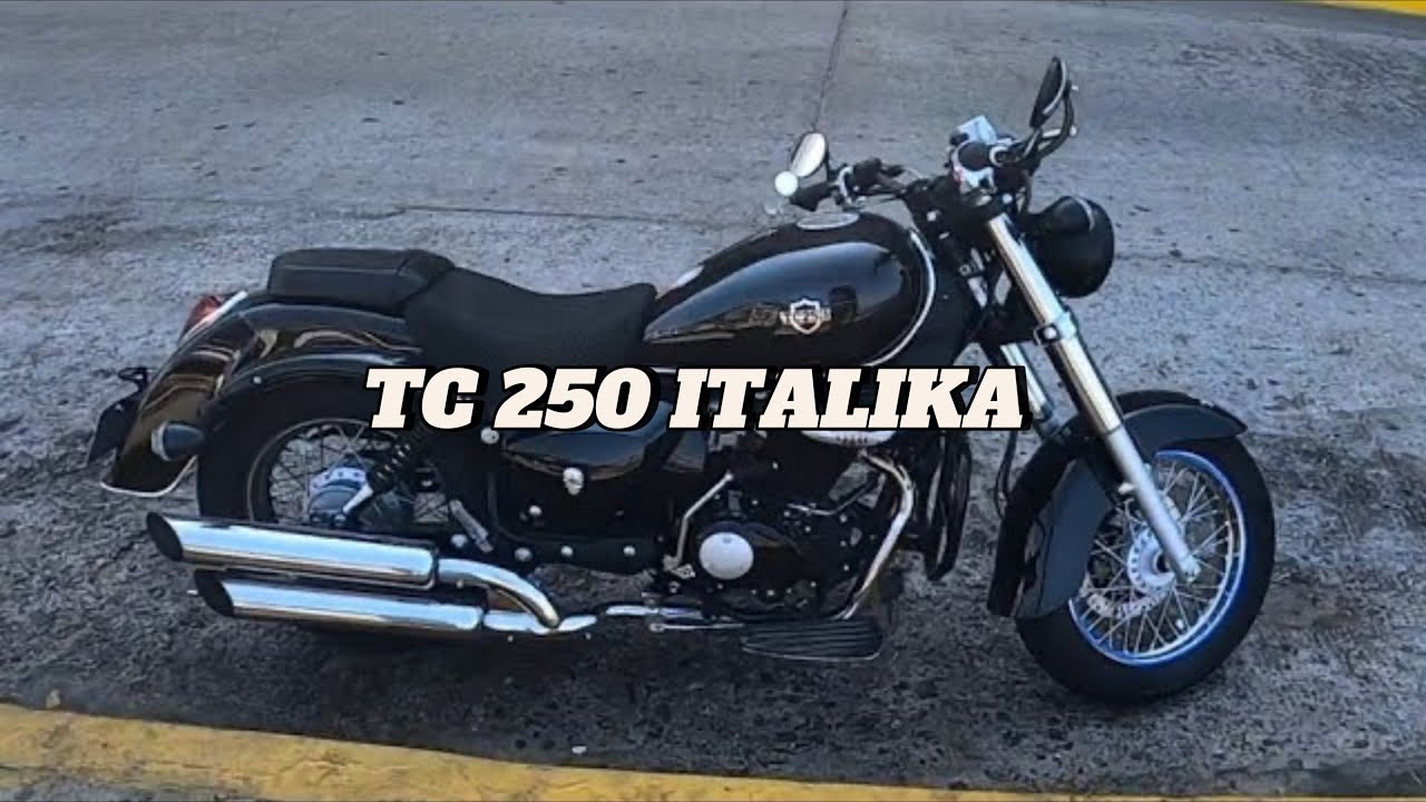 Review TC 250 ITALIKA 2024 CHOPPER LA RECOMIENDO - YouTube