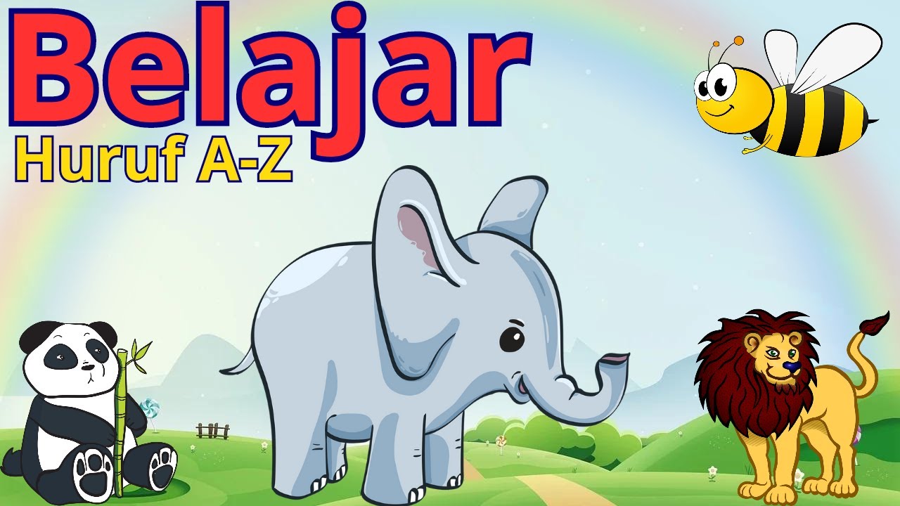 BELAJAR MENGENAL HURUF ABC UTK ANAK 1-5 TAHUN - YouTube