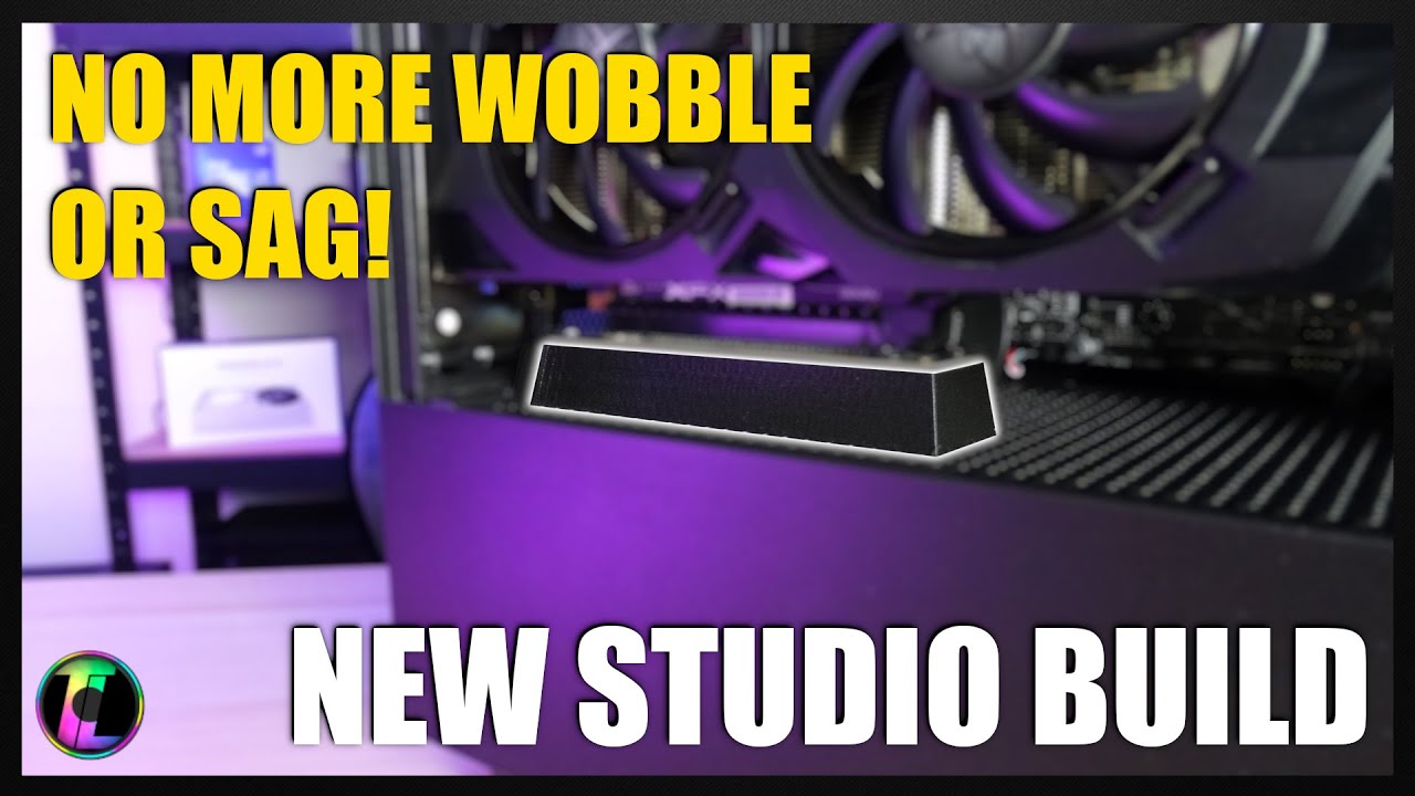 New Studio PC Part 3 - Fixing the GPU Sag! - YouTube
