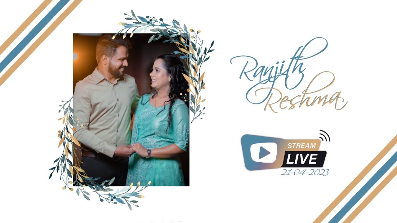 Wedding of Ranjith with Reshma - YouTube