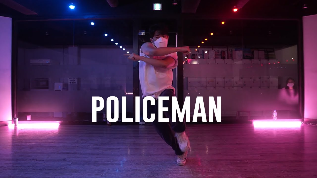 Eva Simons (ft. Konshens) - Policeman Choreography ARM SEOK - YouTube