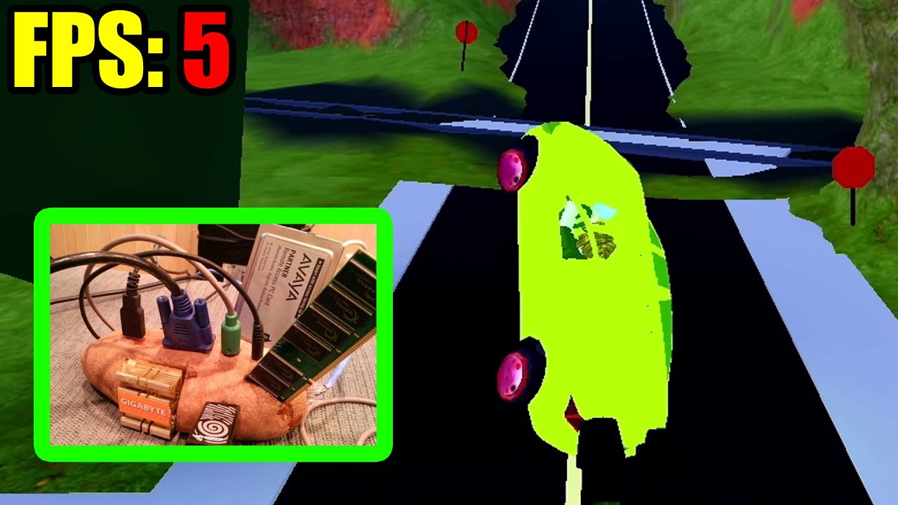 Roblox Jailbreak but on POTATO PC! - YouTube