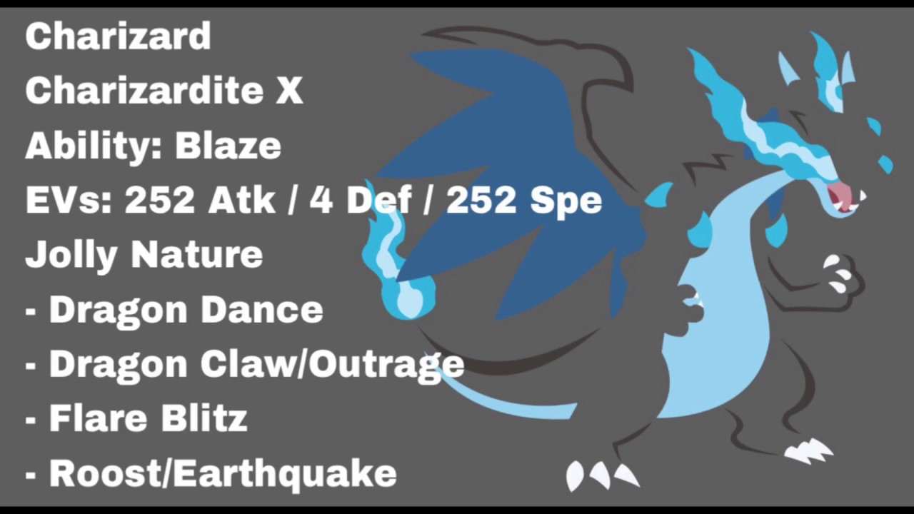 Smogon OU Pokémon | Mega Charizard X | Moveset/Build - YouTube