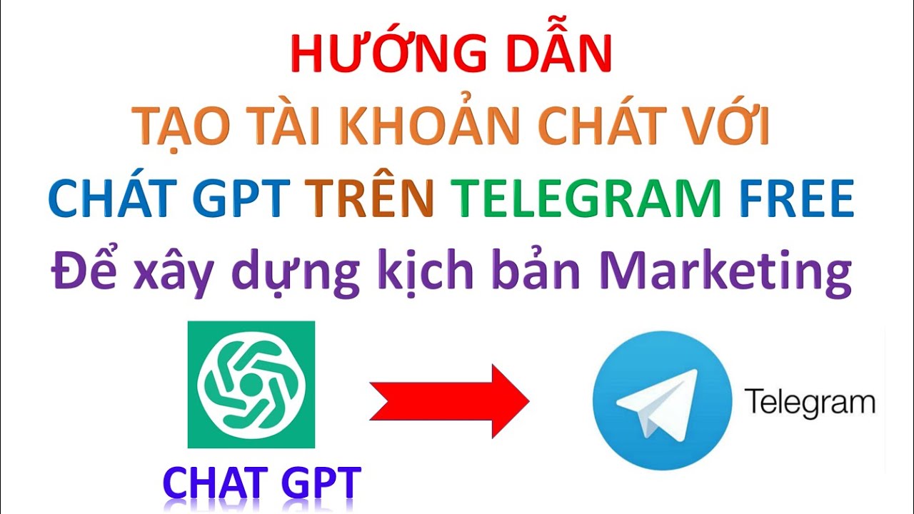 Hướng dẫn Tạo CHÁT GPT Trên telegram hoàn toàn miễn phí - YouTube