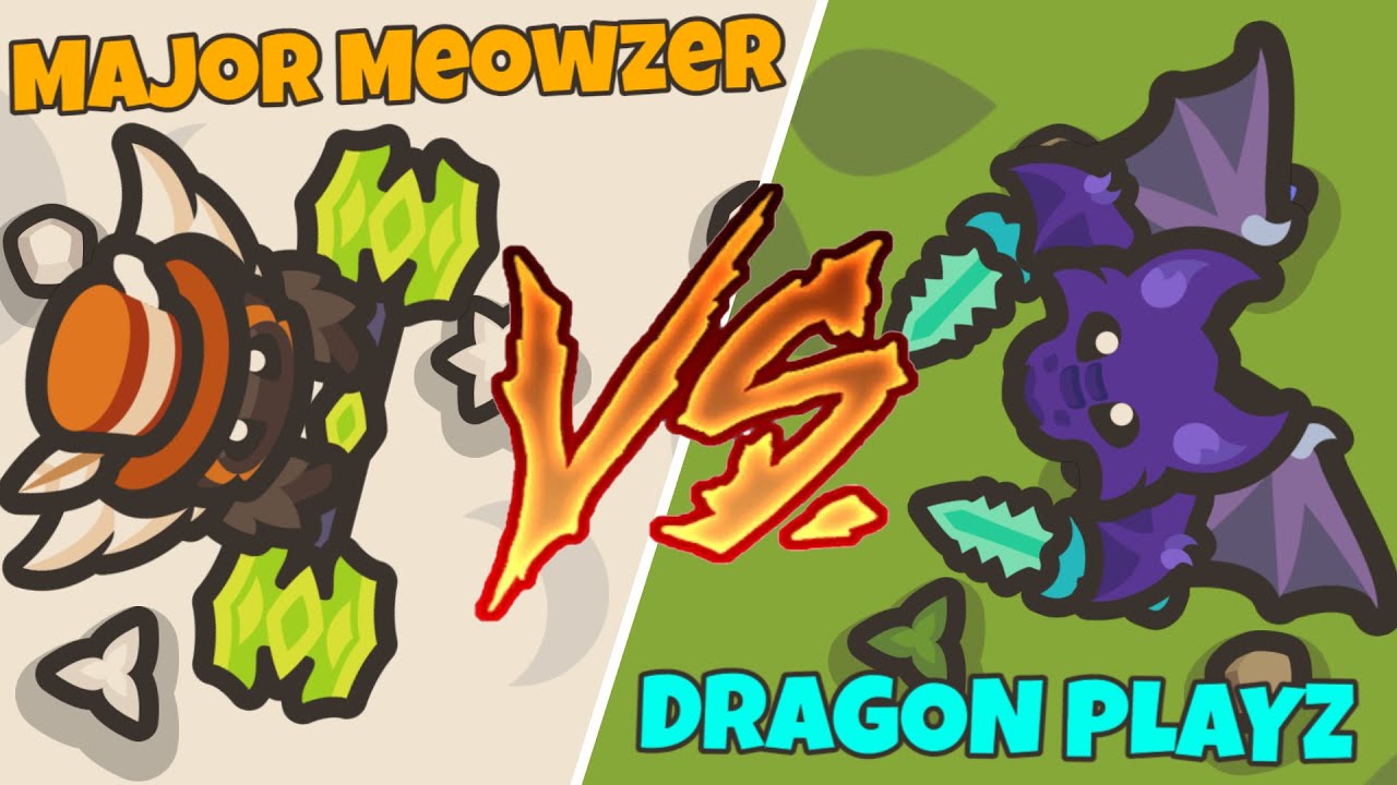 Taming.io Major Meowzer VS. DRAGON Playz - YouTube