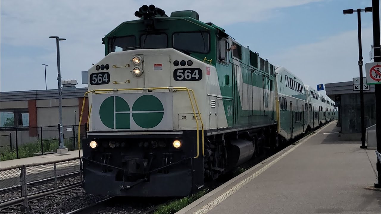 (F59 564) GO 1972 (Niagara Excursion) - 564 With 365 At Bronte - YouTube