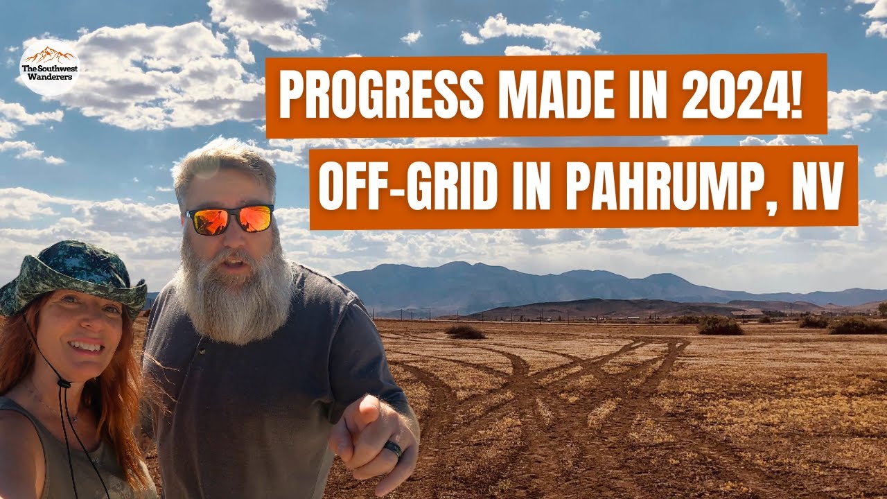 LIVING OFF-GRID IN THE DESERT! Working to Create Our Home Base - YouTube