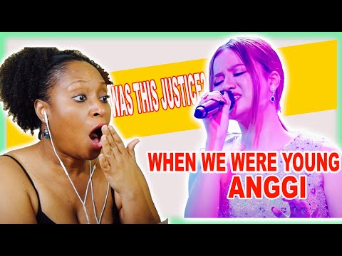 ANGGI - WHEN WE WERE YOUNG (Adele) - ROAD TO GRAND FINAL - Indonesian Idol 2021-REACTION