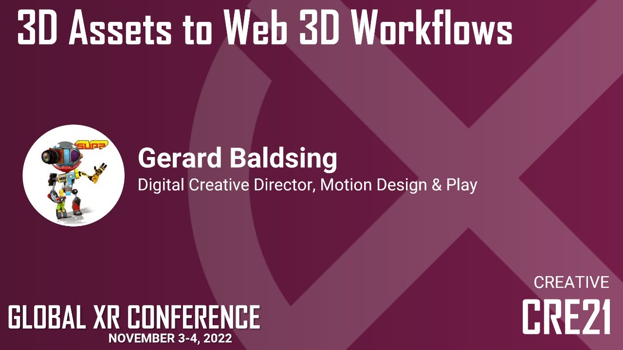 CRE21 - 3D Assets to Web 3D Workflows - YouTube
