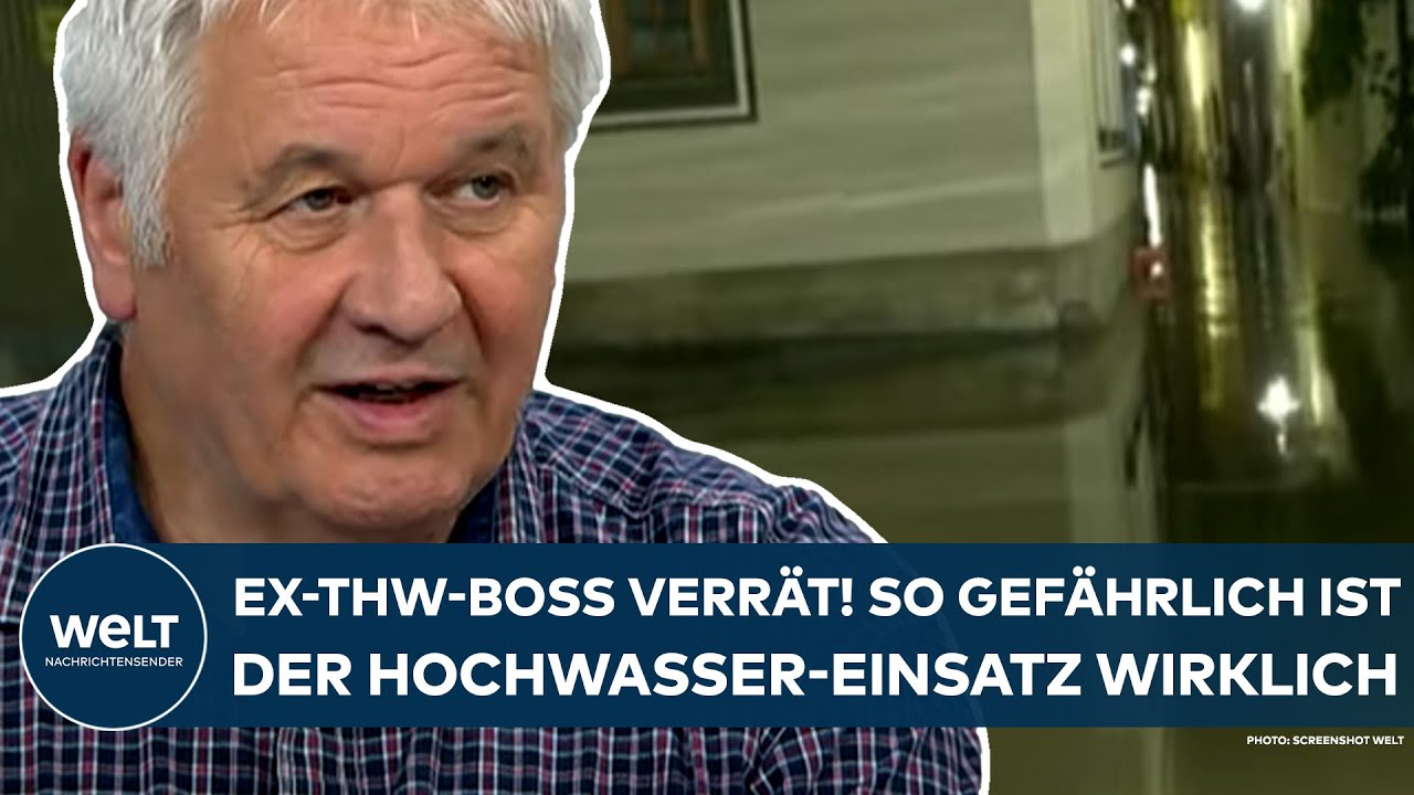 DEUTSCHLAND: Hochwasser-Drama! Ex-THW-Boss Broemme verrät! So ...