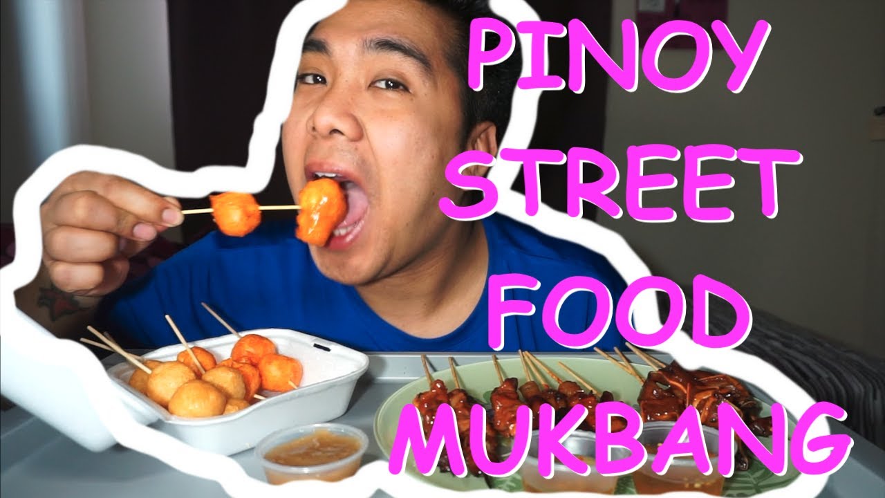BBQ ISAW BBQ TENGA BBQ PORK KWEK KWEK FISH BALL MUKBANG !!!!! - YouTube