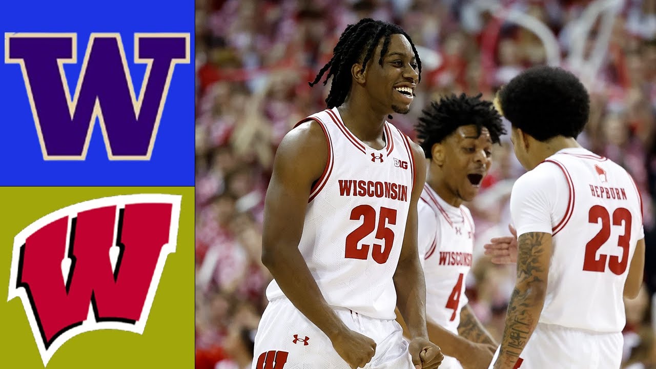Washington vs Wisconsin GAME HIGHLIGHTS FINAL | Feb 25 2025 | Men's ...