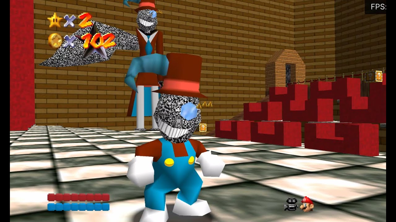 ️ Showrunner bug softlock into sloped blocks Mario Builder 64 - YouTube