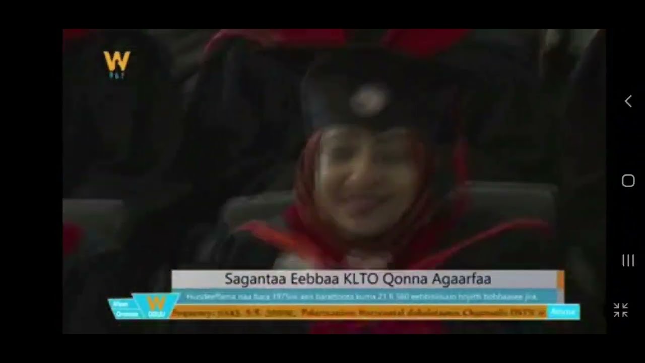 Agarfa Agricultural College Students' Graduation Ceremoney - YouTube