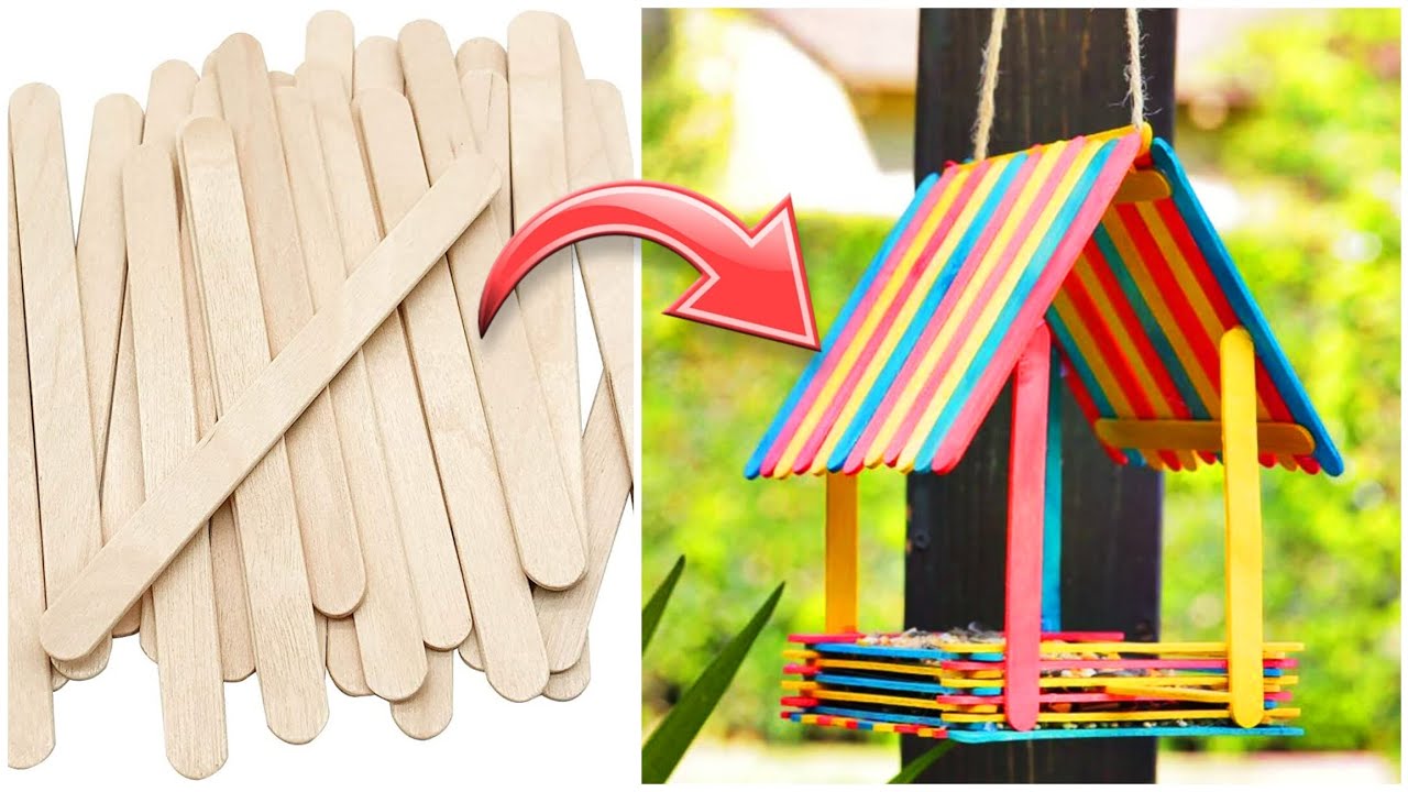 DIY making birds house from waste material | How to make birds nest ...