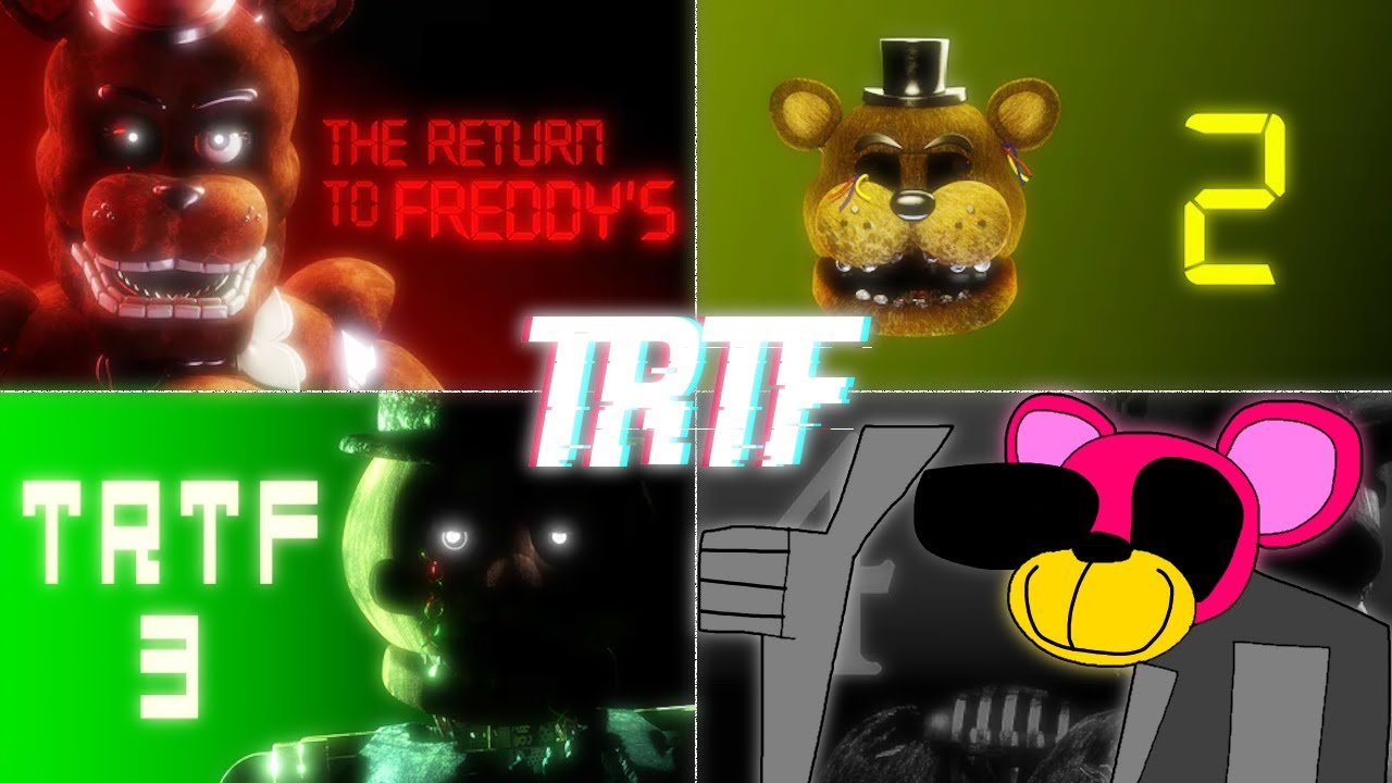 Completing 3 Random FNAF TRTF Fangame All Max Modes! - YouTube