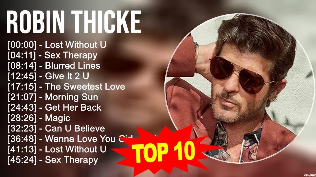 R.o.b.i.n T.h.i.c.k.e Greatest Hits ~ Top 100 Artists To Listen in 2023 ...