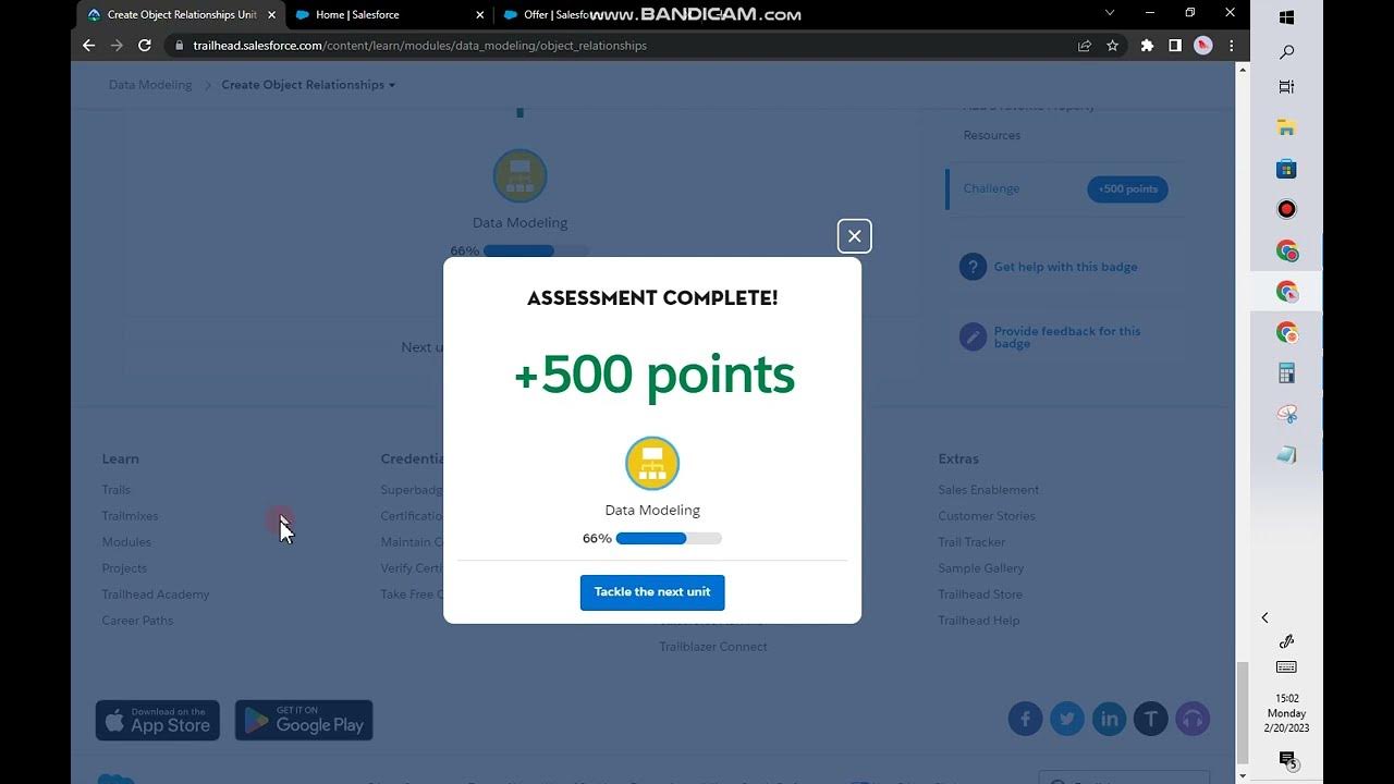 Create Object Relationships Data Modeling Salesforce Trailhead