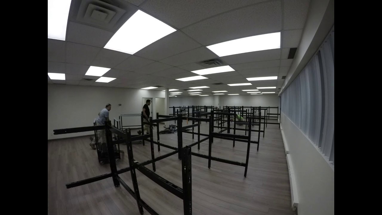 Steelcase Answer Frame Installation - YouTube