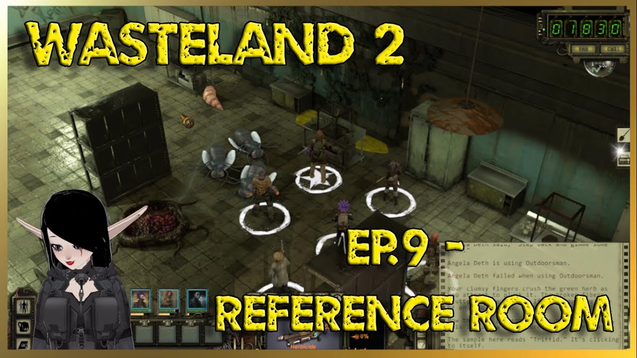 Wasteland 2 Ep.9 - Reference Room - YouTube