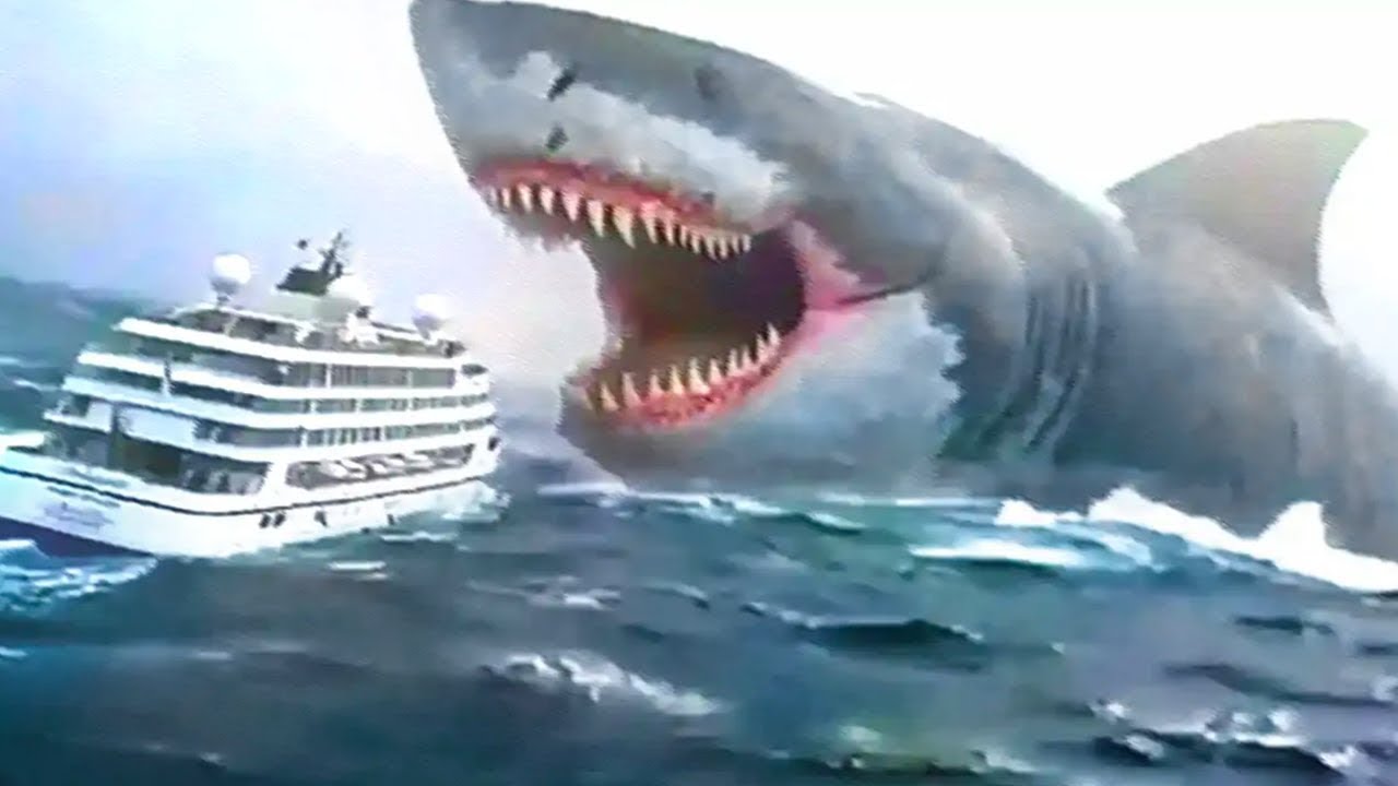 Grabe! Pating na mas Malaki pa sa Megalodon Biglang Lumitaw sa Dagat ...