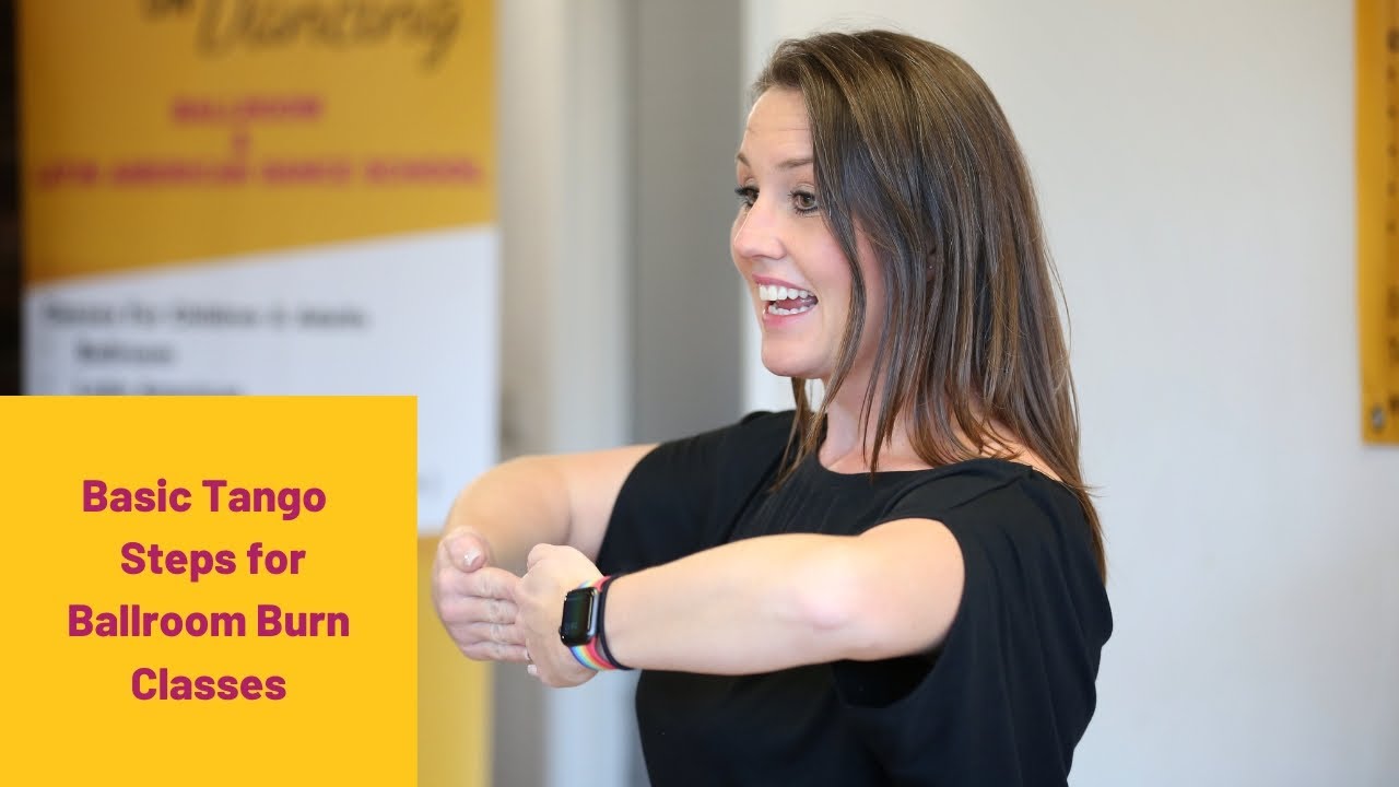 Basic Tango steps for Ballroom Burn - Lesson - YouTube