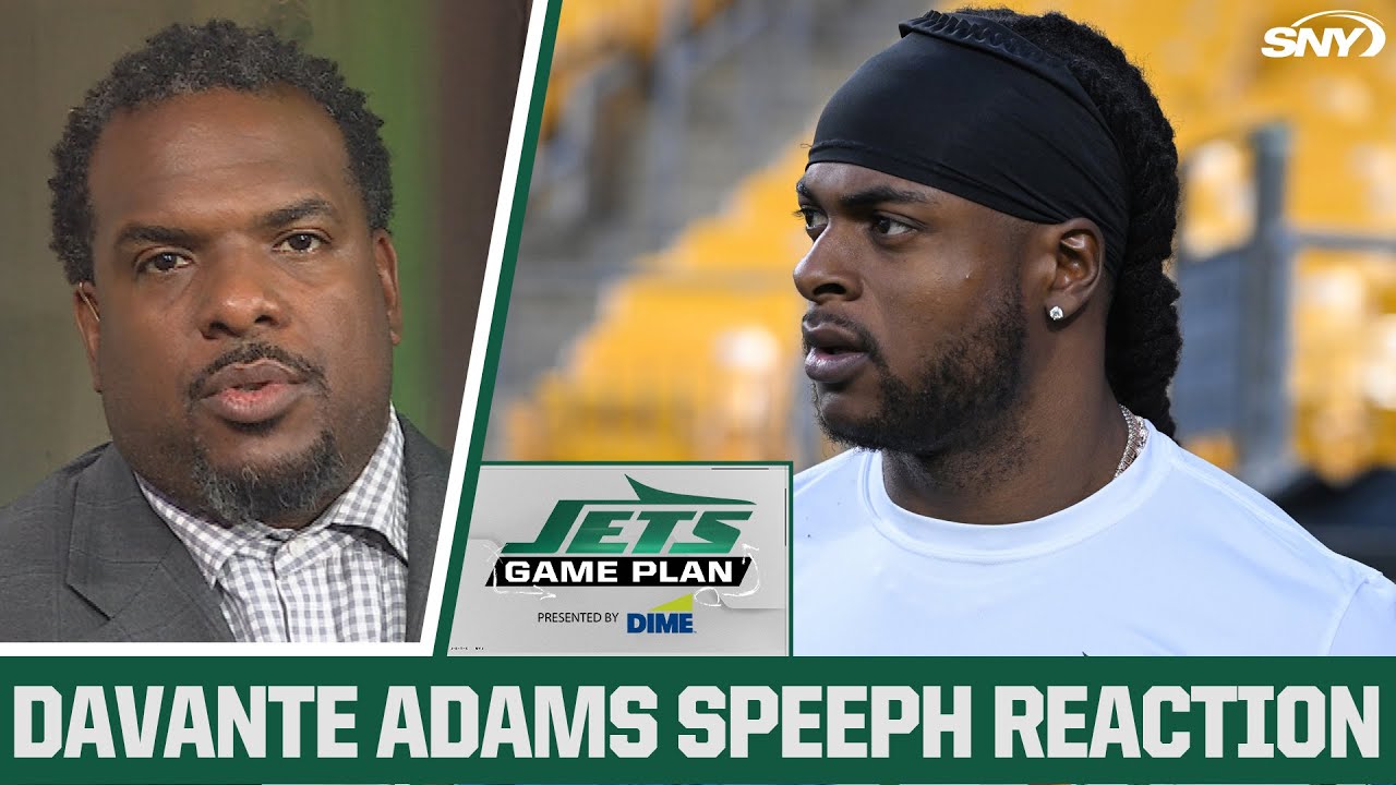 Breaking down Davante Adams' postgame speech after first game as a Jet ...