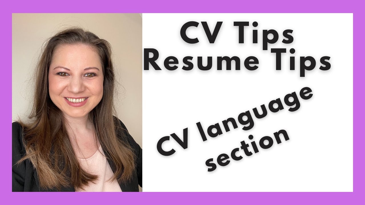 CV language section. Resume language skill. - YouTube