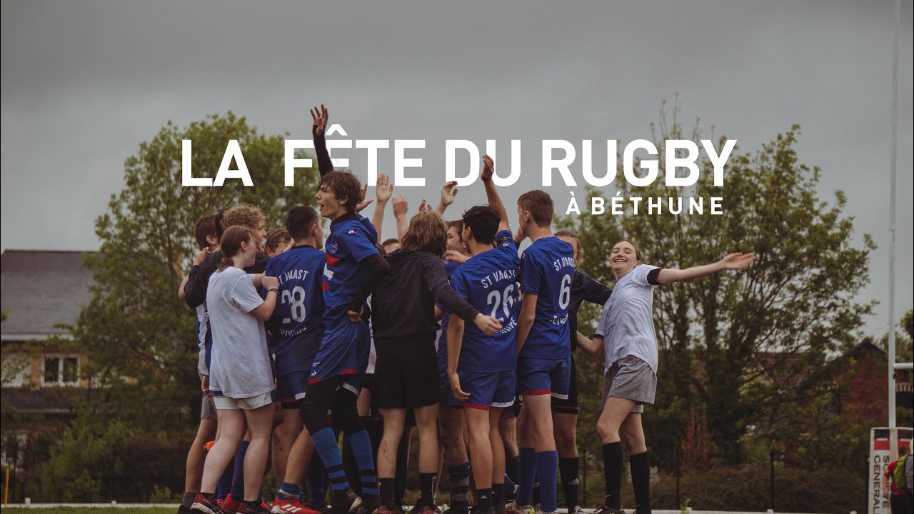 La Fête du rugby à Béthune - YouTube