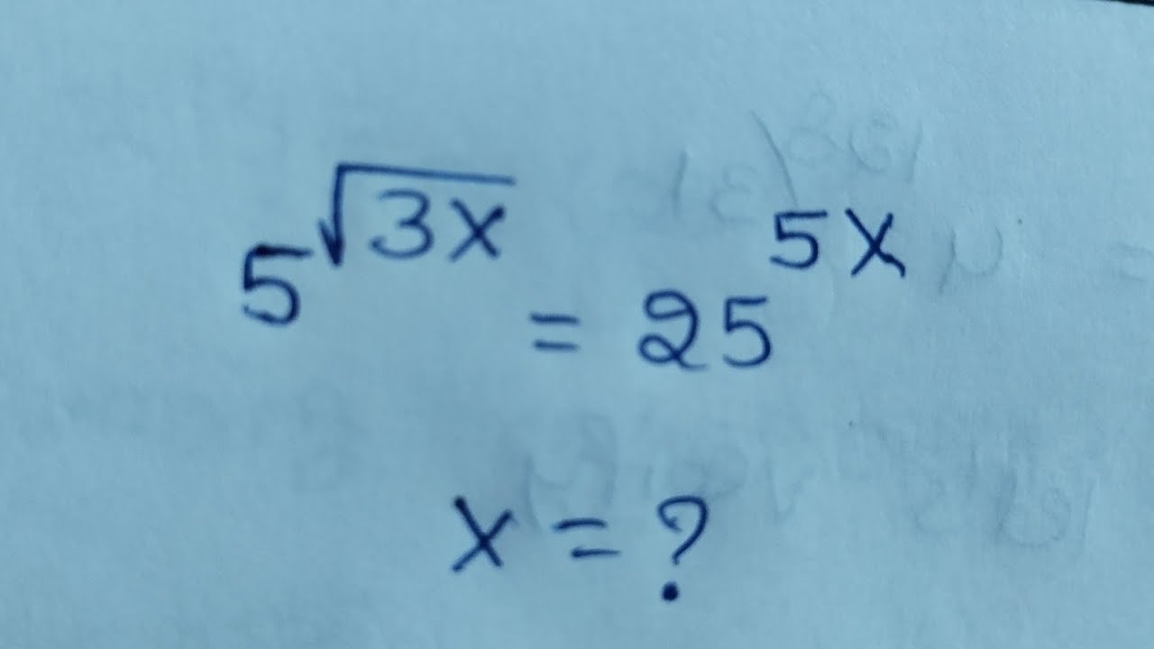 Nice square root algebra math simplification||find the value of x - YouTube
