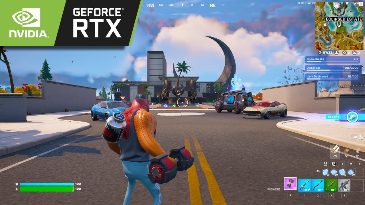 Max Graphics On All New Fortnite Chapter 4 Season 4 Locations On Rtx ...