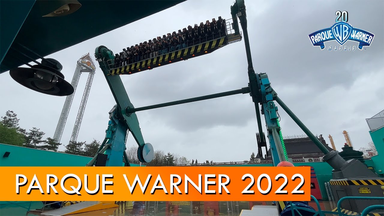 4K | LEX LUTHOR Invertatron | PARQUE WARNER 2022 - Ferias A TOPE - YouTube