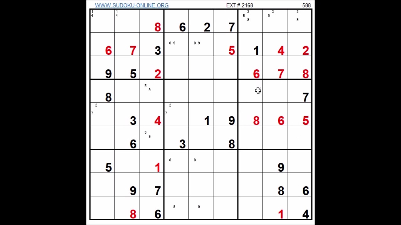 Sudoku extremo desde cero 36 - YouTube