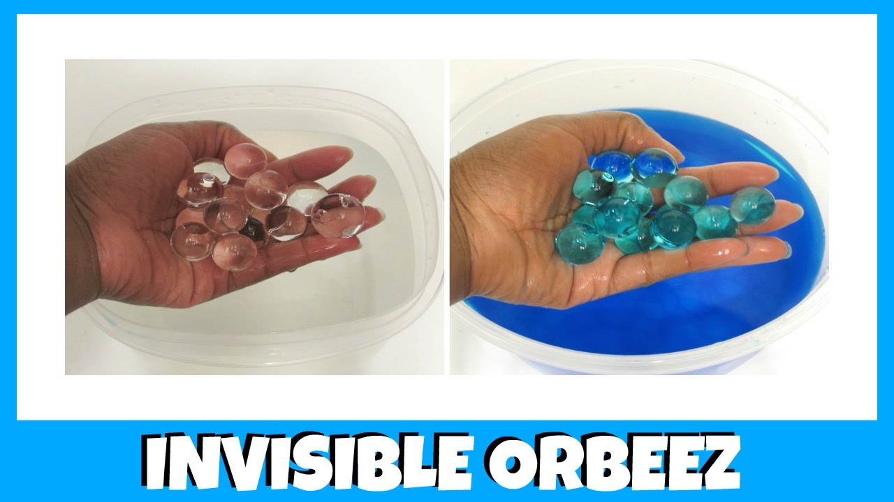 Magical Disappearing Balls? - Invisible Orbeez - YouTube