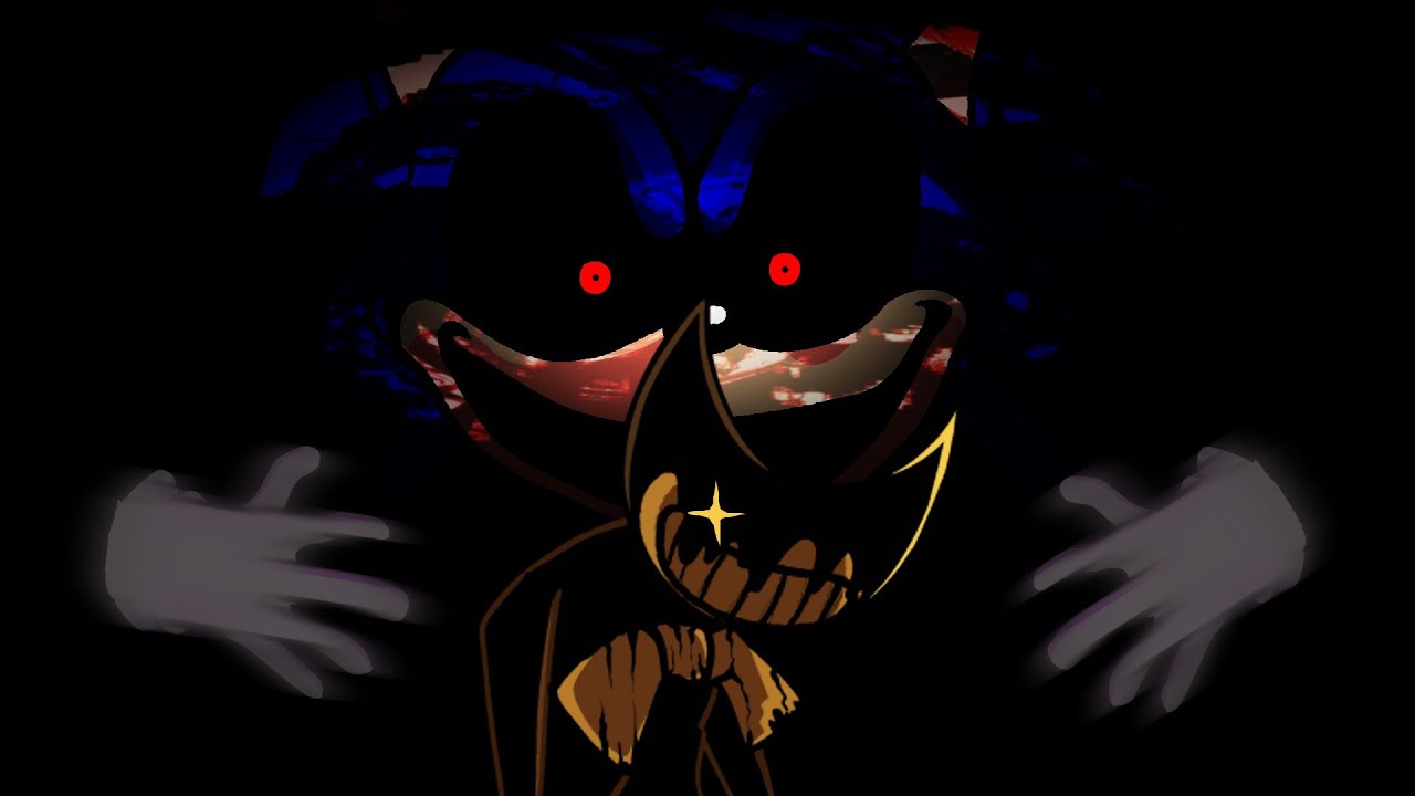 Bendy vs Sonic.EXE (Full week) | FNF mashups | especial 100 subs (1/3 ...