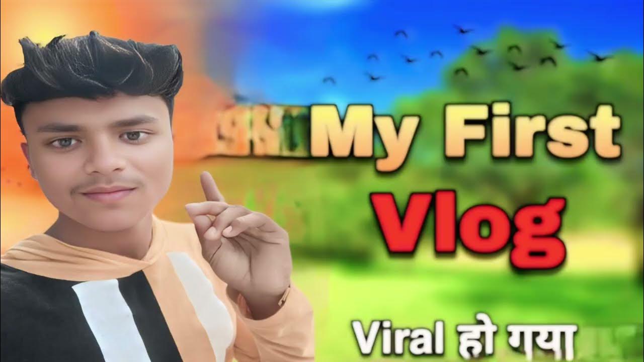 My first blog video @Md Raja Babu viral video hamare gao ke bagicha trending video - YouTube